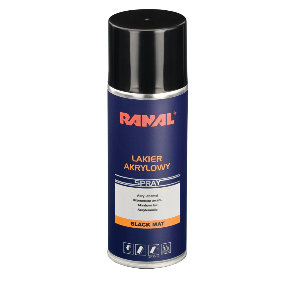 Acryl Enamel Black Mat